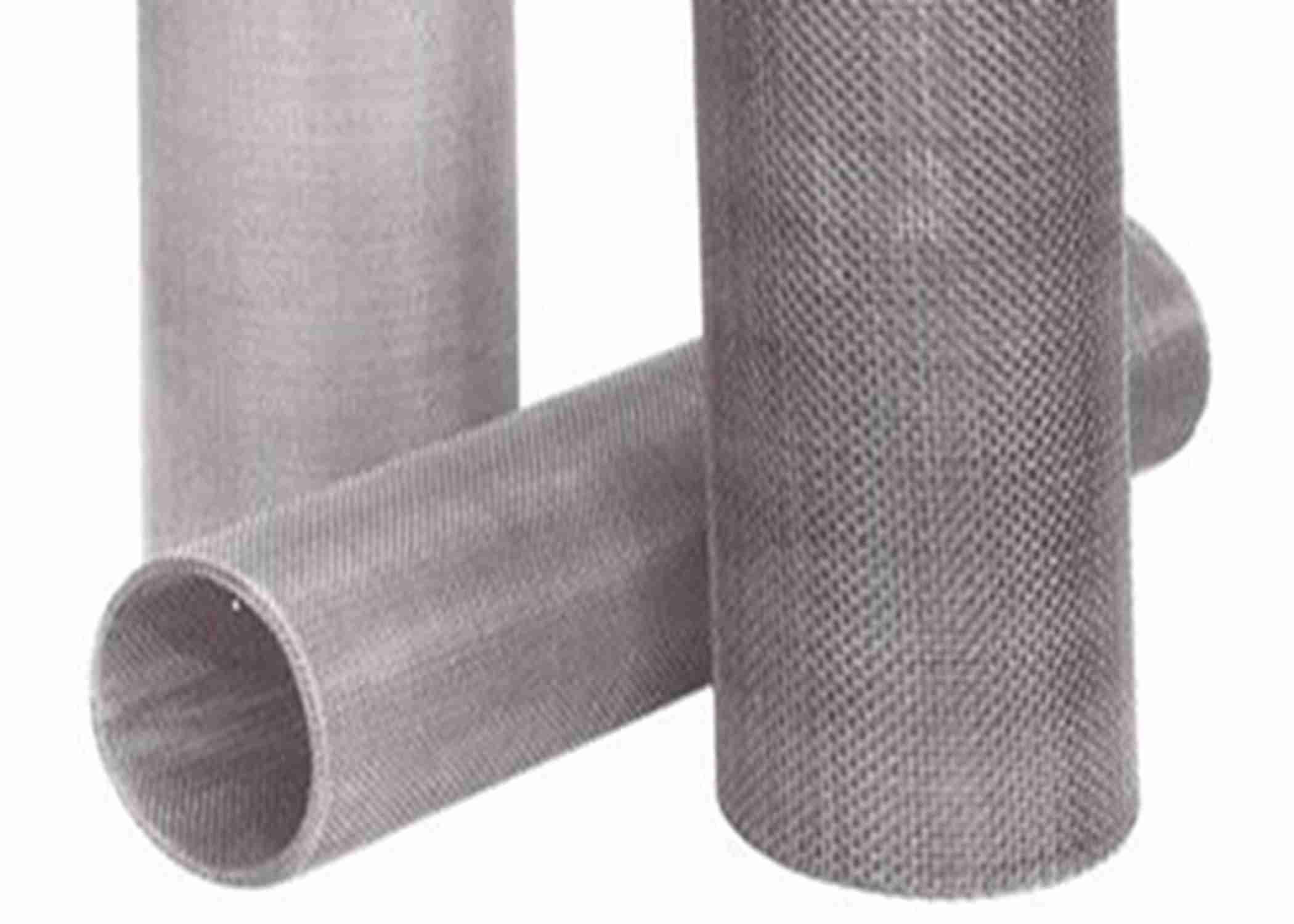 317 L Sintered Metal Mesh Filter Tube Ensures Fine Filtration 0.2 Micron