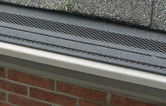 Shingle Gutter Guard Includes Solid Cover And Fine Mesh Can Be ...