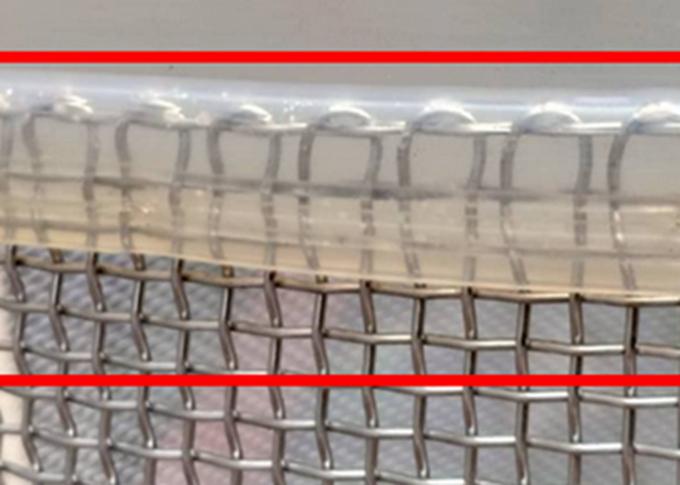 Closed Edge Ss Woven Wire Mesh With Selvage Style